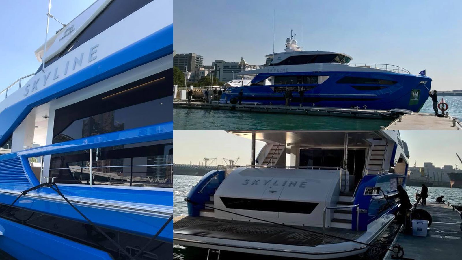 Horizon FD87 Skyline yacht begins sea trials